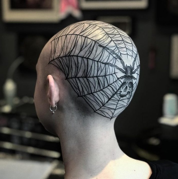 66 Meaningful Spider Web Tattoo Designs - Tidy Tale